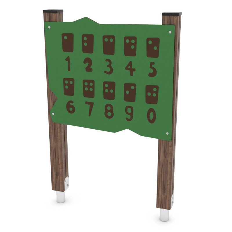 Interaktyvi lenta su brailio raštu | Lauko manipuliacinės sienelės